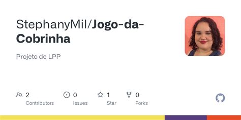 Github Stephanymiljogo Da Cobrinha Projeto De Lpp