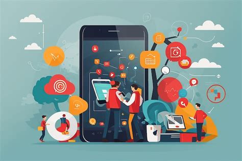 Premium Photo Business Team Working For Mobile Application Development And Design Process Concept