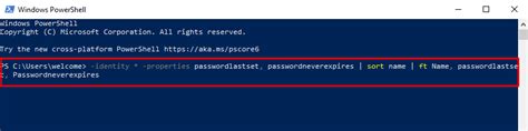 How To Find Last Set Password Using Powershell Techcult