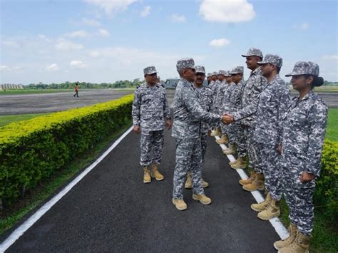 assam air marshal sp dharkar reviews preparedness of jorhat base