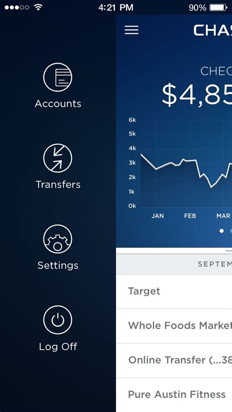 345 Best Images About Mobile UI Navigation Sidebar On Pinterest App Design Mobile App And