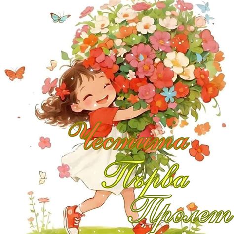 Картички с поздрави от сърце Добро утро Честита Първа Пролет Facebook