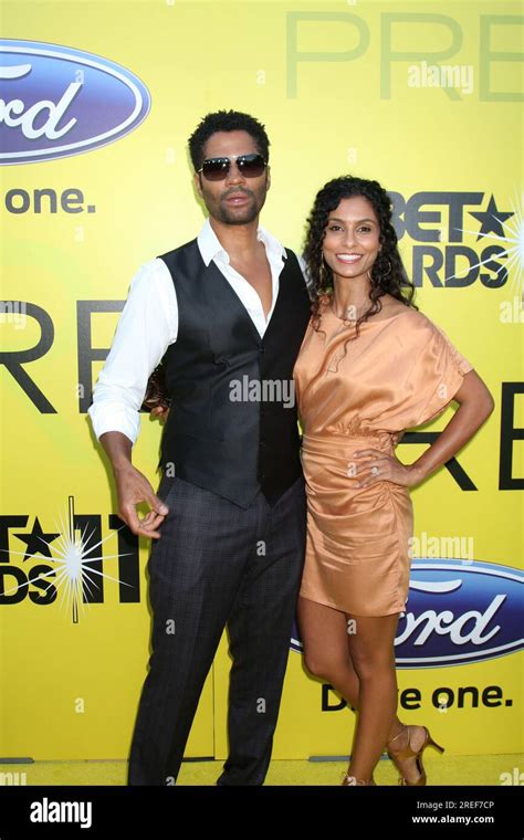 Los Angeles Jun 25 Eric Benet Fiance Manuela Testolini Arriving At