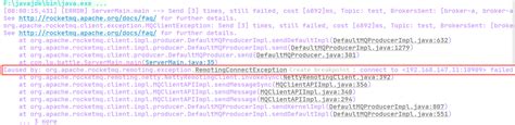 Rcoketmq连接时报错senddefaultimpl Call Timeout解决 Csdn博客