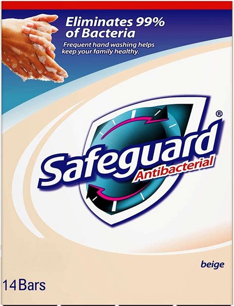 Safeguard 14 Bars 4 Ounce 113 Gram Each Beige Washes