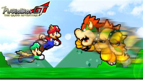 Bowser Vs Mario Final Battle