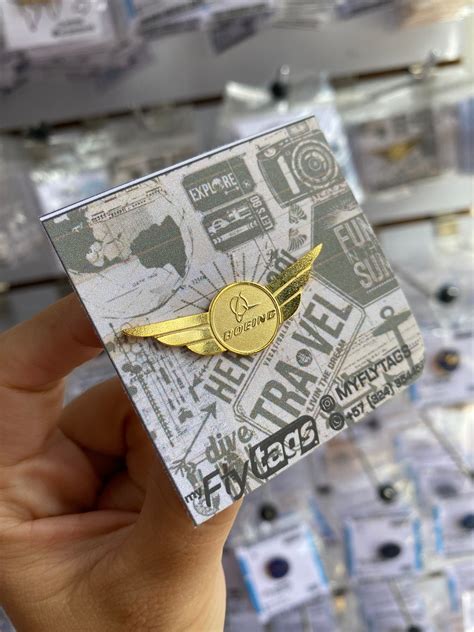 Pin Tipo Alita Boeing My Fly Tags