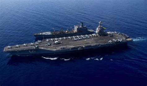Uss ‘eisenhower Carrier Strike Group Headed To Israel Telangana Today