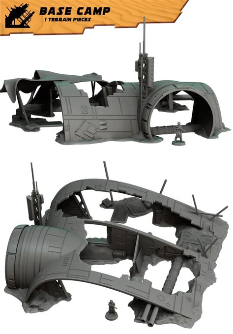 Base Camp 3d Print Model Free High Quality Models For Your Projects Assetsfree”