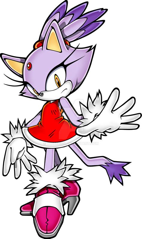 Blaze The Cat Wearing Amy Roses Dress By Vh1660924 On Deviantart