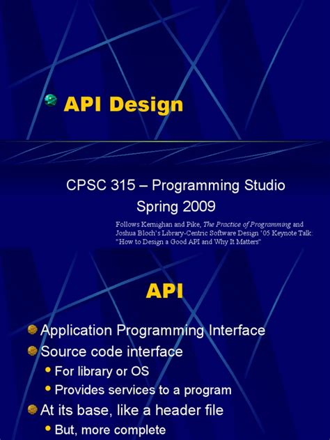 api pdf application programming interface subroutine