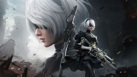 Yorha No2 Type B 2b — Nierautomata 4k Ultra Hd Wallpaper