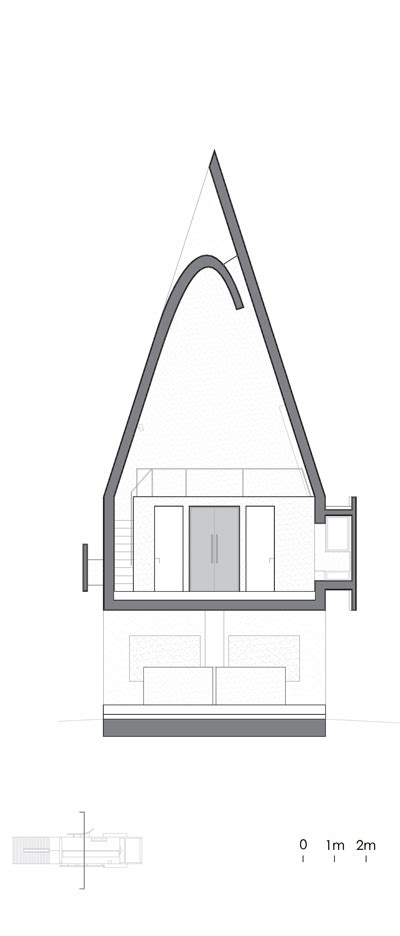Tidal Waters Wash Underneath Vector Architects Seashore Chapel