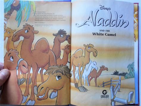 Disneys Aladdin And The White Camel Vintage Etsy