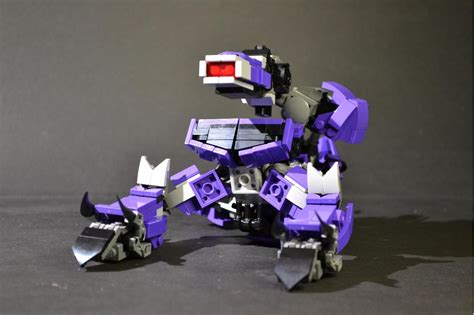 Lego Moc Shockwave Transformers Prime By Blazemocs Rebrickable Build With Lego