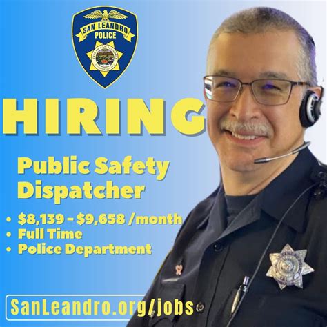 🚨 Join The San Leandro Police Department As A Public Safety Dispatcher