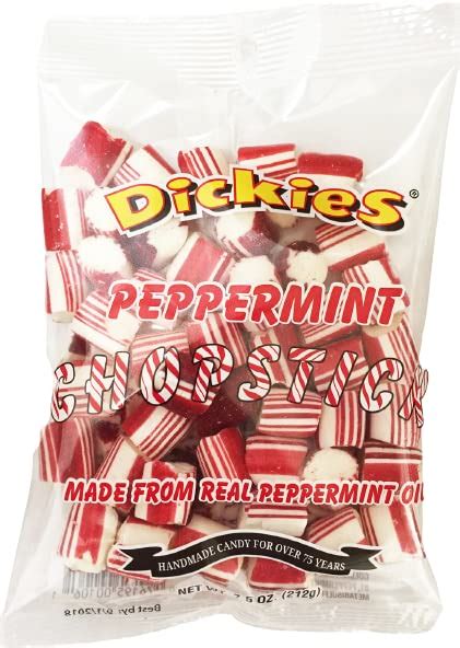 Dickies Peppermint Chopstick Candy Mints 12 7oz Packages Grocery And Gourmet Food