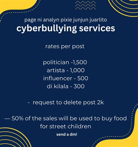 Me After Pumaldo Sa Cyberbullying Services Page Ni Analyn Junjun