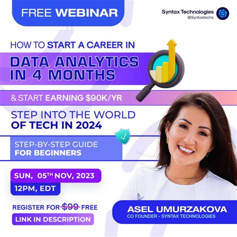 join our free webinar on data analytics syntax technologies posted on