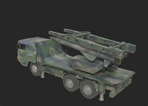 3d Model Pla Hq 12 Hq12 Ks 1 Ks1 Kaishan 1 Surface To Air Missile