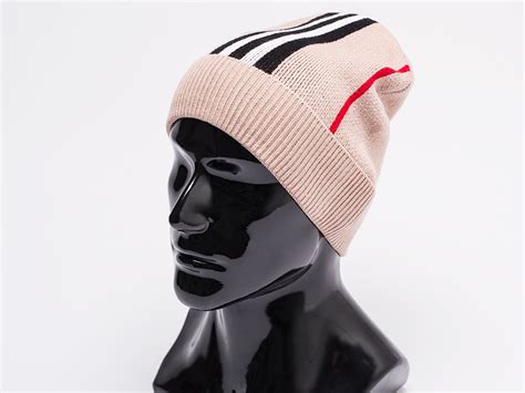 Купить Шапка Burberry цвет Бежевый купить по цене 620 рублей в интернет ...