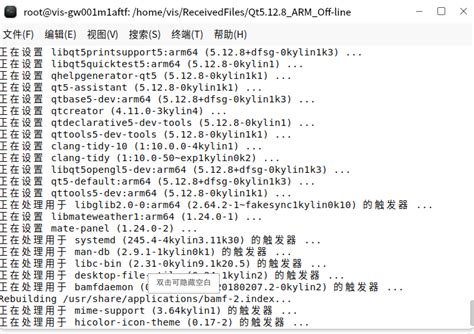银河麒麟 arm64 v10 sp1系统qt环境搭建指南 银河麒麟 qt csdn博客