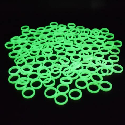 20pcs Jewelry Luminous Rings Fluorescent Jewelry C Grandado