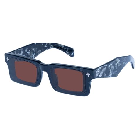 Ksubi Smiths Kube Tort Uni Sex Rectangle Sunglasses Eyewear Index
