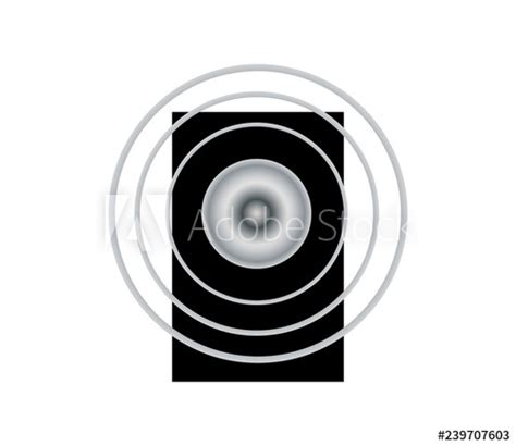 Bass Speaker Vector At Collection Of Bass Speaker