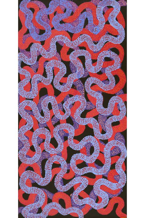 Vanetta Hudson Aboriginal Art 122x61cm 913 Art Ark®