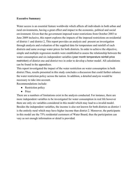 Econ2206 Group Project Econ2206 Introductory Econometrics Unsw Thinkswap