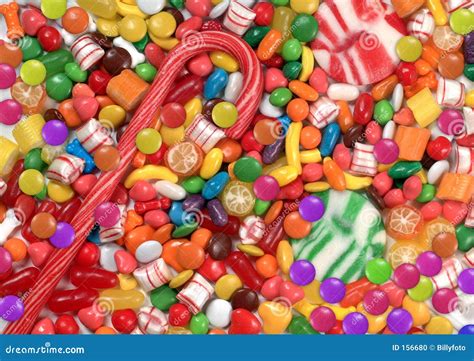 Candy And More Candy Stock Photo Image
