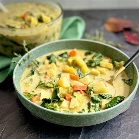 Winter Vegetable Chowder Vegan