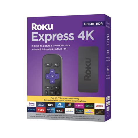 Roku Express 4k And Hdr Colour Wi Fi Streaming Media Device Batteries