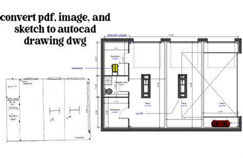 Convert Pdf Image And Sketch To Autocad Drawing Legiit