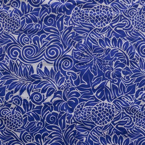 Pacific Islander All Over Design Polyester Fabric Islands Fabric