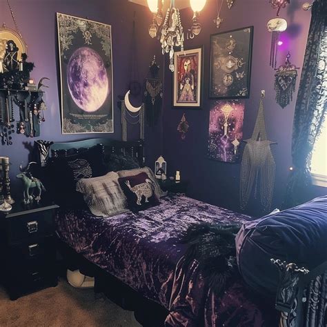 40 Whimsy Goth Bedroom Ideas To Spark Your Inner 90s Witch