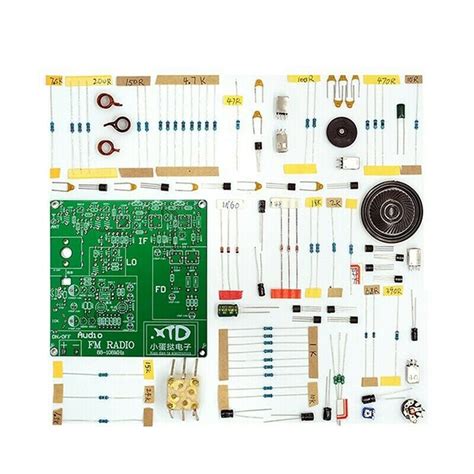 Diy Kit 88 108mhz Fm Radio Kit Fm Radio Diy Radio Vicedeal