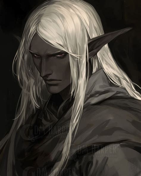 Drow Mage Drow Mage Art Drow Wizard Male Drow Elf Male