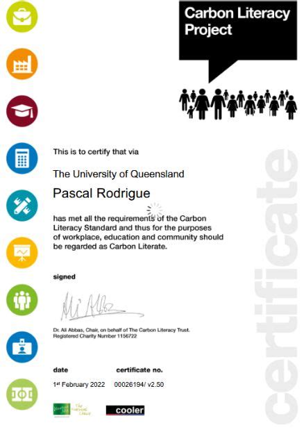 Pascal Rodrigue On Linkedin Uqcarbonliteracy