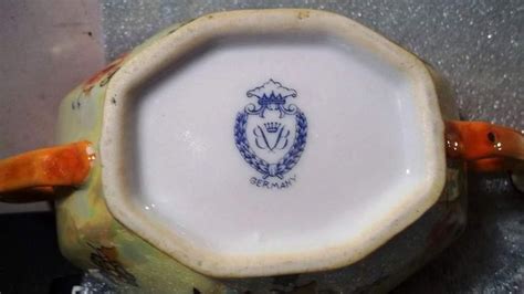 Volkstedt Rudolstadt Beyer And Bock Porcelain Mark