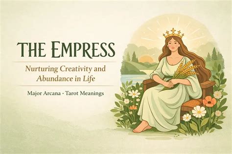 The Empress Tarot Card Meaning Nurture Abundance