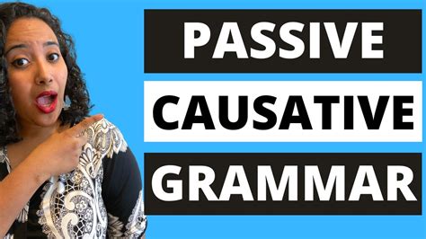 English Grammar Lesson How To Use Passive Causative In English Youtube