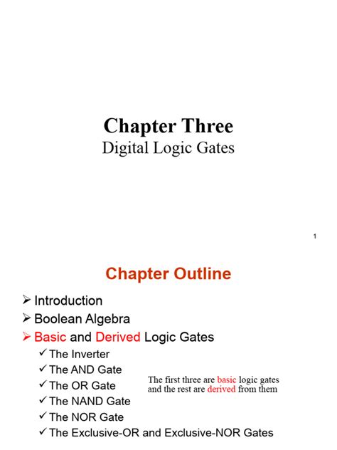 Ch 3 Download Free Pdf Logic Gate Boolean Algebra