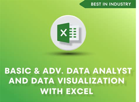 data analytics and visualisation with excel live online training course