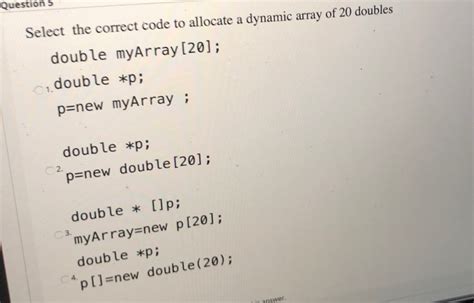 Solved Assume The Variable Declarations Int Foo 0 Int