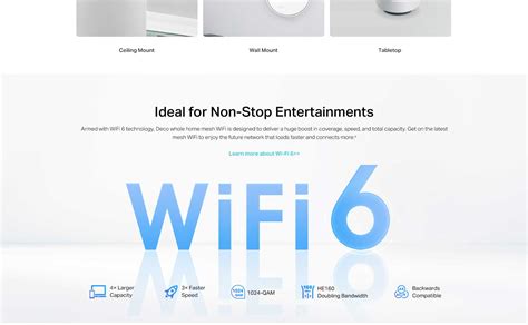 Tp Link Deco X Poe Dual Band Ax Ai Home Mesh Wi Fi Gigabit Poe System