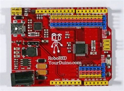 Arduino Uno Chip Layout