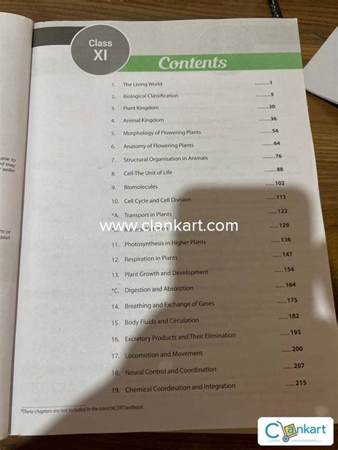 Buy Biology Class Chapter Wise Topic Wise Solutions Book In Excellent Condition At