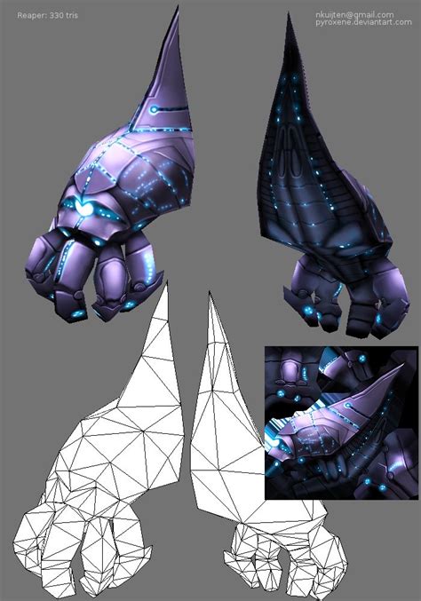 Lowpoly Mini Mass Effect Scene Hand Painted Textures Low Poly Art